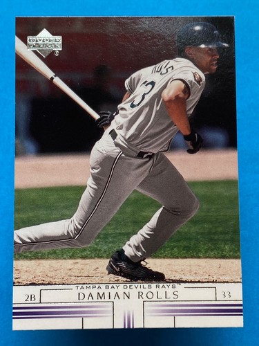 2002 Upper Deck Damian Rolls #104 Tampa Bay Devil Rays | eBay