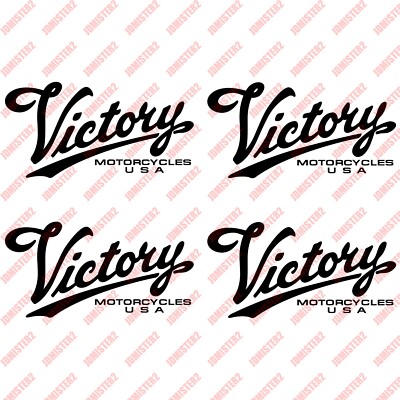 Victory Motorcycle Gas Tank Decal Victory Stickers Graphic Decals - Any ...