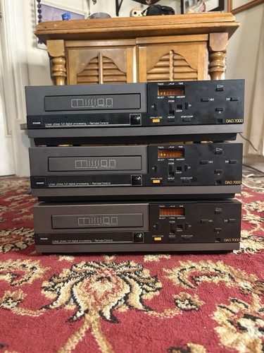 3x Vintage Mission Dad 7000 (Phillips Cd104) Hifi Cd Players *Need Work* | eBay