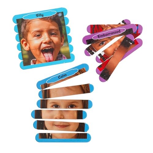 Picture Sticks Emotions and Feelings Activity 10PK – Social-Emotional ...