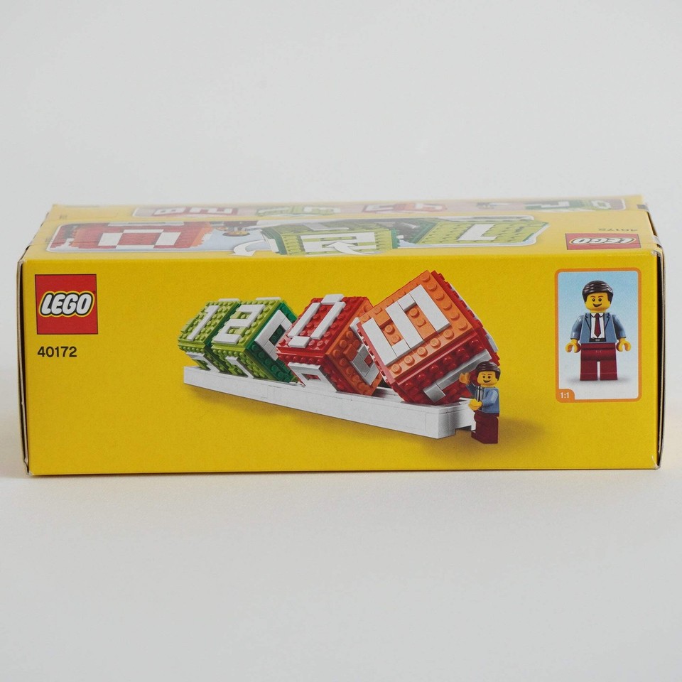 LEGO 40172 Brick Calendar Display Set - Retired, New, Sealed ...