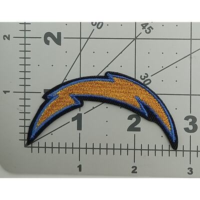 Los Angeles Chargers Small Embroidered Iron On or Sew On Patch | eBay