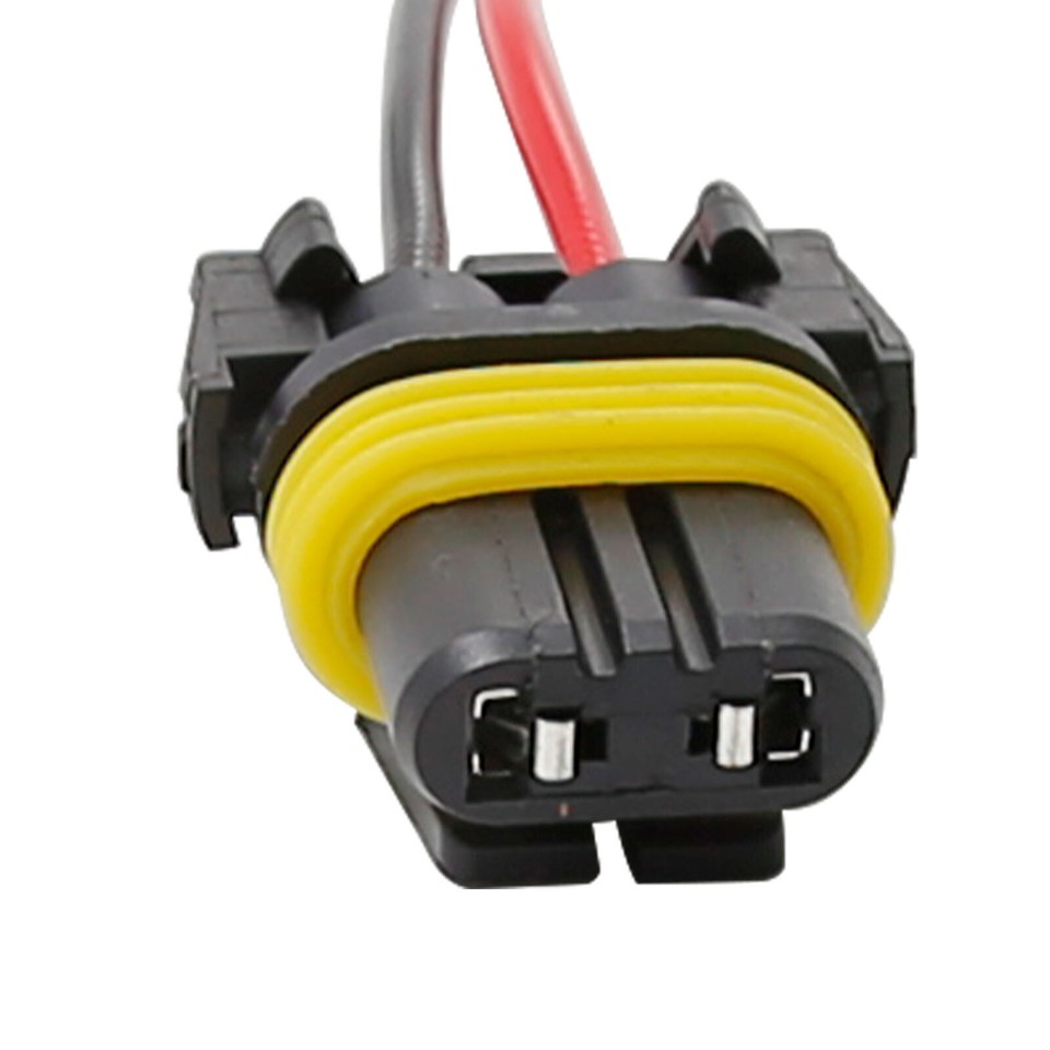 Extension Wire Pigtail Female H10 9145 Two Harness Fog Light Bulb ...