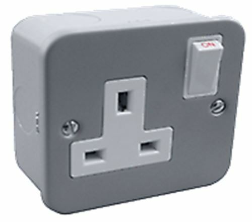 Metal Clad Electrical Fittings Socket and Switches Spur 20a 45a 1g 2g ...