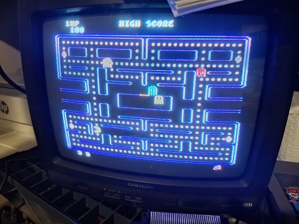 Atari 400 Home Computer With Original Box Pacman Game TESTED WORKING | eBay
