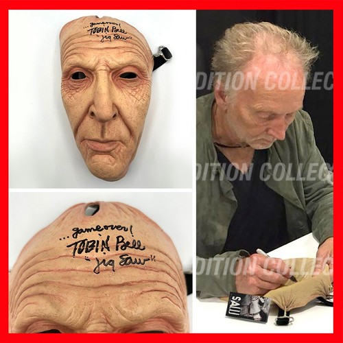 TOBIN BELL SIGNED Real 7" Circular Saw Blade - Jigsaw John Kramer -COA ...