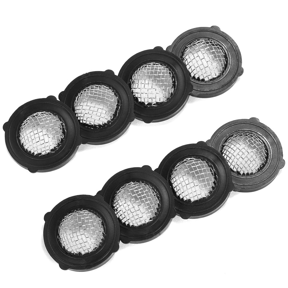 20 Pieces Stainless Steel Filter Hose Washers Inlet Hose Screen Washer ...