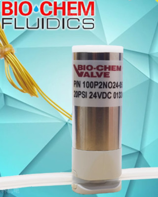 1pcs new BIO-CHEM VALVE electromagnetic pinch valve 100P2NO24-05S 24VDC ...