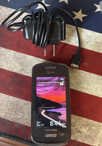 Samsung Solstice SGH-A887 - Purple ( AT&T ) Cell Phone Working / Very ...