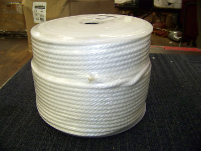 Solid Braid MFP Rope 5/16" Dia. Tensile Strength 1200 White 500 Foot ...