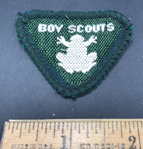 UK Boy Scouts Wolf Cub Swimmer Proficiency Badges Woven & Bound 1934 ...