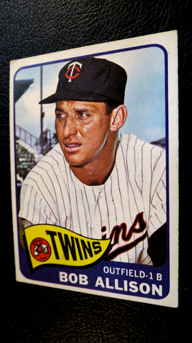 1965 TOPPS BASEBALL SET, #180 Bob Allison, Minnesota Twins, VG | eBay