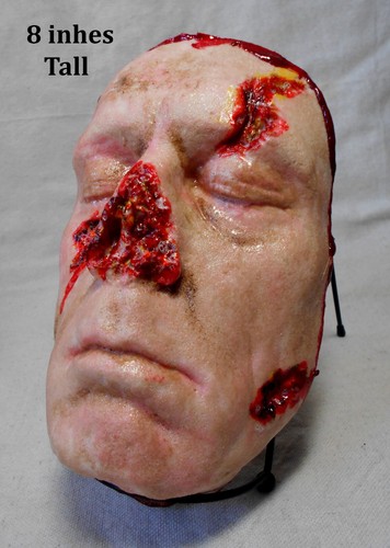 Horror Prop - Corpse Face Halloween Freak side Show dead body parts ...