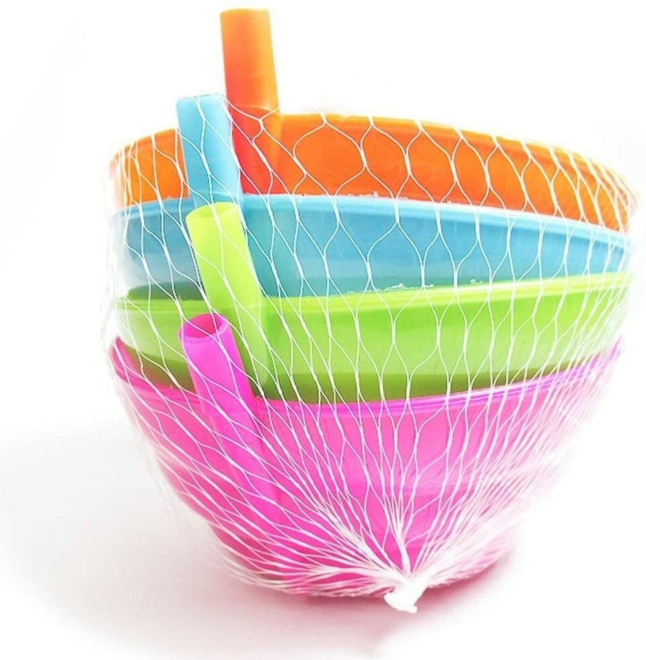 4 Cereal Bowl for Kids with Built in Straw Plastic Sip-a-bowl | eBay
