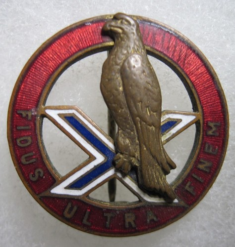 Army DI dui DROP-IN early PB pinback ww2 2nd COAST ARTILLERY REGIMENT ...