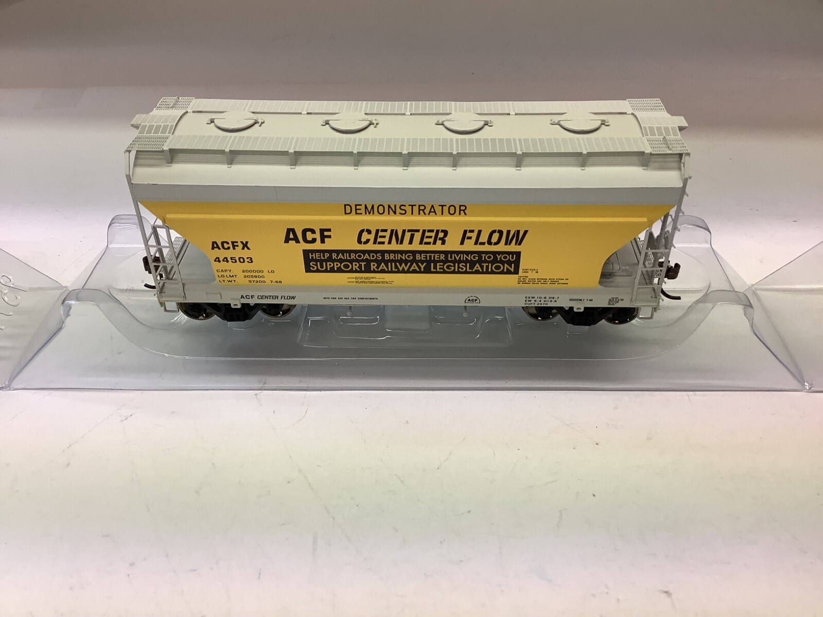 Athearn #93939 HO scale "ACF Demo” ACF 2970 2 bay hopper Rd.#44503 | eBay