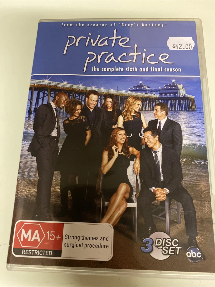 Private Practice Season 6 Dvd Cover