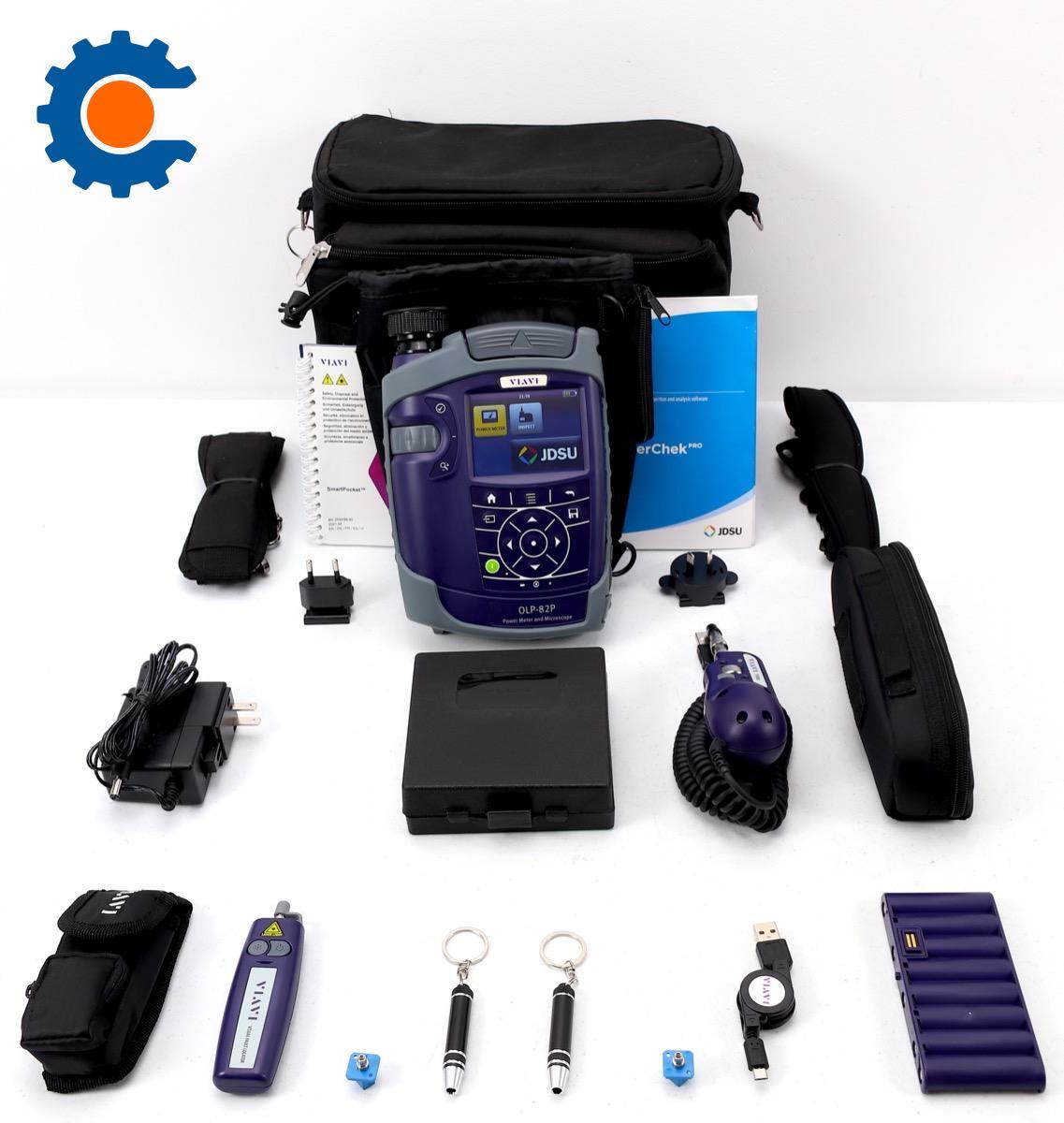 Viavi Solutions Fit-82p01-pro Olp-82p Optical Power Meter Kit Purple ...