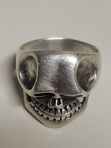skull ring men silver 925 | eBay