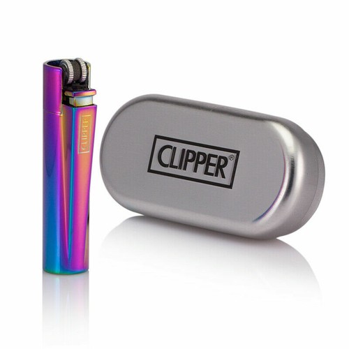 1 x Full Size Refillable Metal Clipper ICY With Gift Box! | eBay