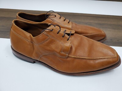 Allen Edmonds Mens 11.5 Brown Jackson Derby Dress Shoes Made in USA ...