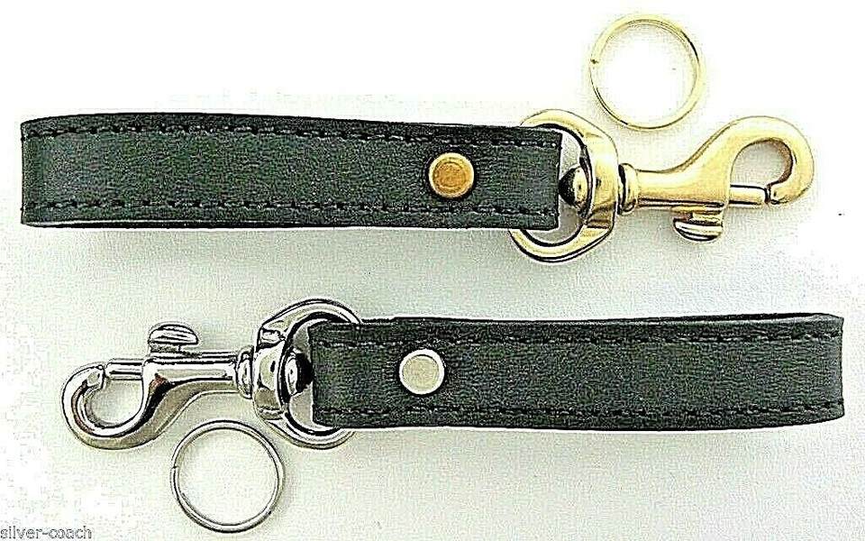 4¼" x 1/2" Wide Leather Clip-On Jacket/Boot/Coat/Bag/Briefcase Zipper ...