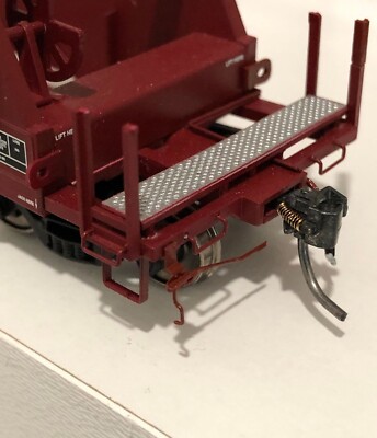 Custom Ho Scale Modern Freight Car Coupler Cut Lever Bracket (120 each ...
