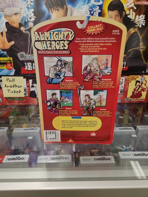 Family Values Almighty Heroes Samson Figure Action 2006 C103 for sale ...