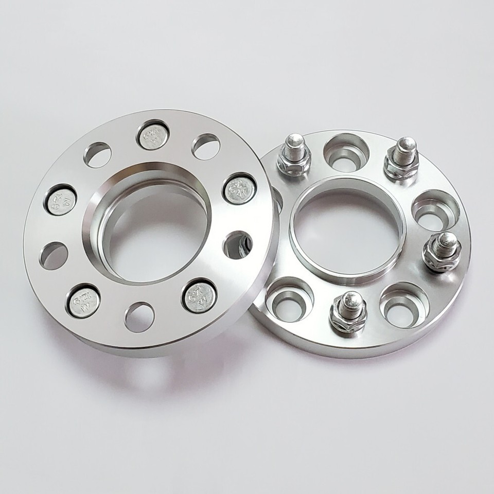 2X 15mm 5x114.3 Wheel Spacers 60.1mm For Toyota Kijang Innova Zenix 22 ...