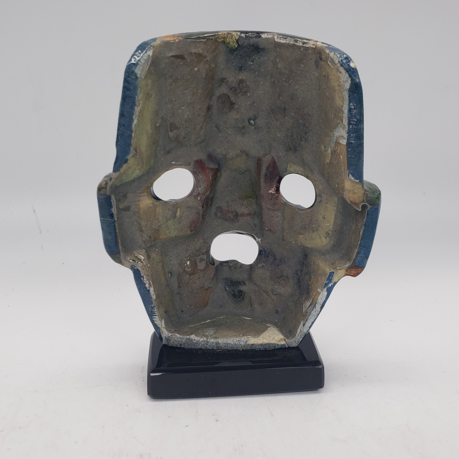 Aztec Mayan Mosaic Semiprecious Stone & Abalone Shell Facial Burial ...
