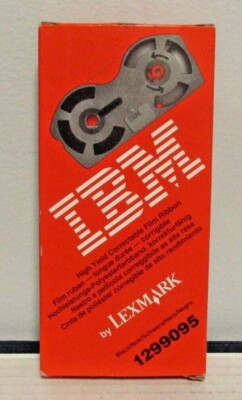 Lexmark IBM Selectric II Typewriter High Yield Correctable Film Ribbon ...