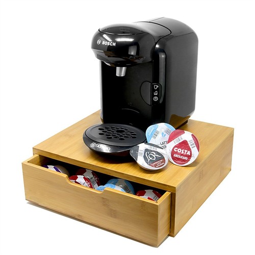 Tassimo Coffee Pod Holder Capsule Drawer & Coffee Machine Stand Holds ...