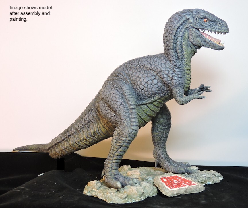 Allosaurus from 'One Million Years B.C.' resin model kit by Joe Laudati ...