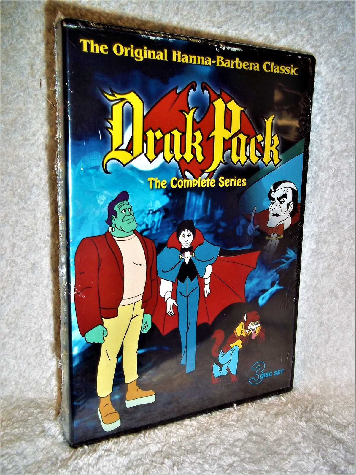 Drak Pack The Complete Series (DVD, 2001) NEW Hanna-Barbera family fun ...