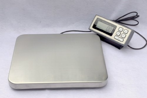 Large Heavy Duty Postal Shipping Platform Digital Scale 400 lbs ...