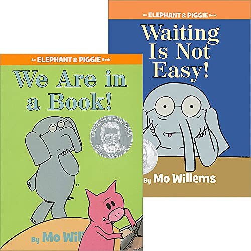 Waiting Is Not Easy & We Are In A Book (Elephant & Piggie 2-Book Set ...
