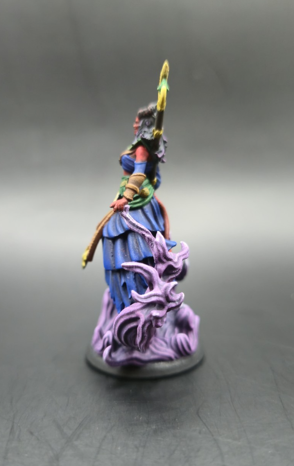 Tiefling Warlock/Sorceress. Hand Painted. D&D. Pathfinder | eBay