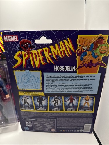 Spider-man Marvel Legends Spiderman Villains- Hammer Head-Hob Goblin ...