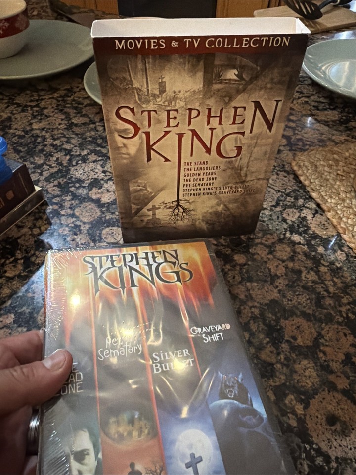 NEW SEALED Stephen King Movie & TV Collection 7 Movies DVD Box Set ...