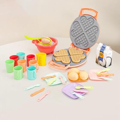 Waffle Toy for Kids Simulation Waffle Maker Machine Cooking Toy for Kid ...