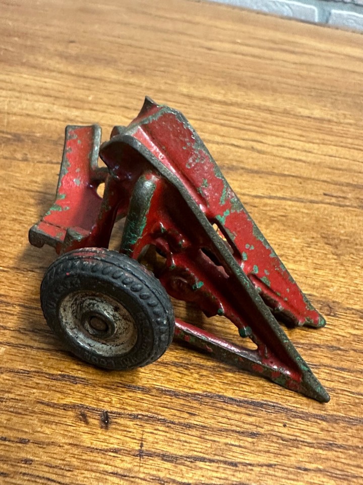 Vintage Arcade Cast Iron Farm Toy Sickle Mower Broken As-Is | eBay