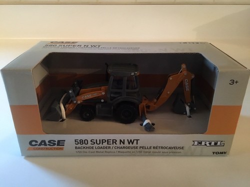 1:50 Scale Case 580 Super N WT Backhoe Loader by ERTL 14991 | eBay