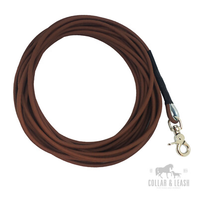 Biothane Dog Leash Tracking Leash Drag Leash 1-15m Round 6mm Red Brown ...