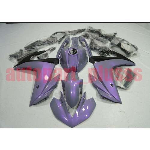Dazzling Purple Gray Fairing Kit For Yamaha YZF R3 2014-2018 R25 2015 ...