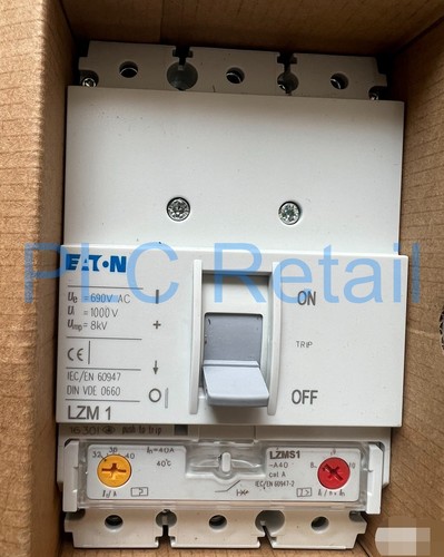 NEW EATON Molded case circuit breaker LZMS1-A40 FedEx or DHL | eBay
