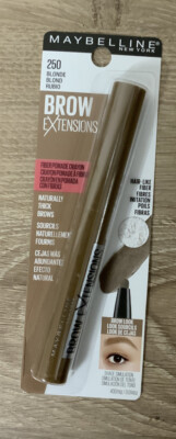 📀 Maybelline Brow Extensions Fiber Pomade Crayon - 250 Blonde NEW | eBay