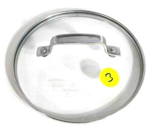 CALPHALON Kitchen Essentials glass pot pan replacement lid cover 6 7/8 ...