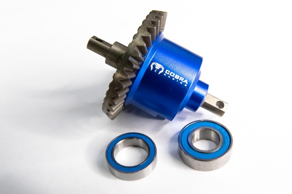 BLUE Aluminum Front or Rear differential fits Traxxas Slash Rustler ...