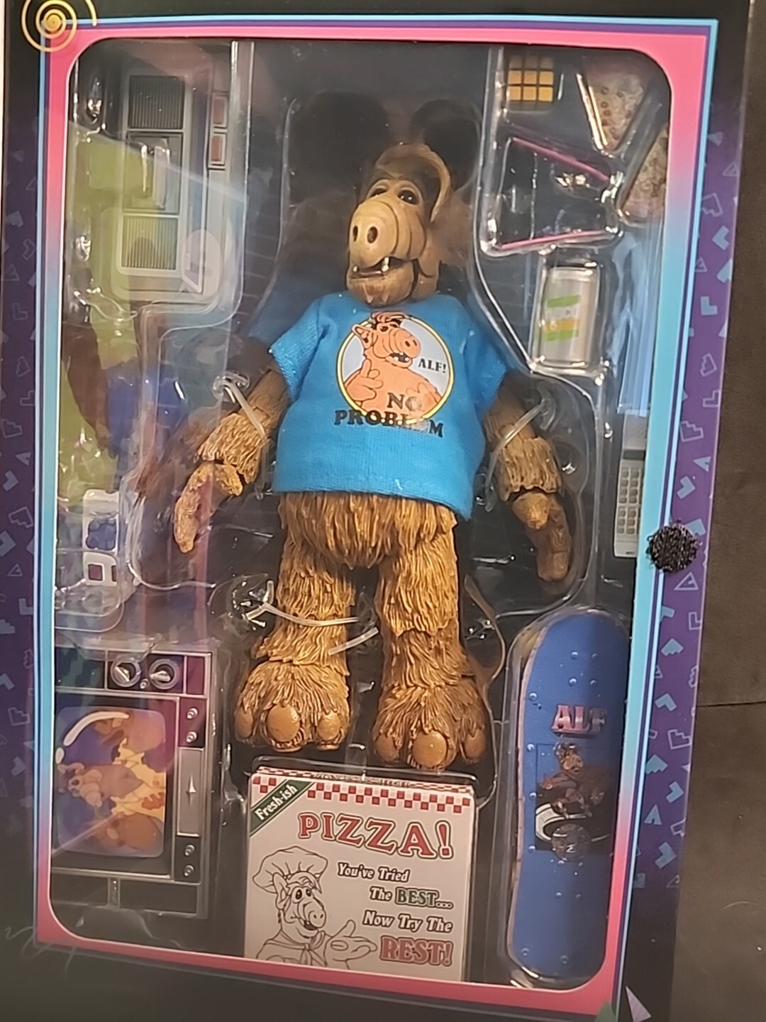 NECA ALF ULTIMATE TOTALLY 80s ULTIMATE ACTION FIGURE TARGET FALL GEEK ...
