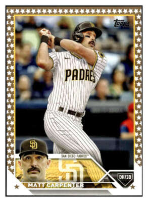 Matt Carpenter 2023 Topps Gold Star Parallel #478 MLB Padres ID:78303 ...
